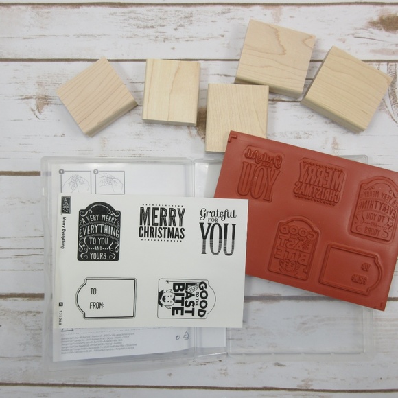 Stampin Up! | Office | Stampin Up Merry Everything Stamp Set | Poshmark
